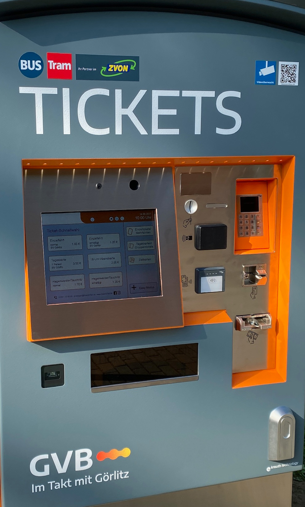 Schließung der stationären Fahrkartenautomaten - GVB - Görlitzer ...