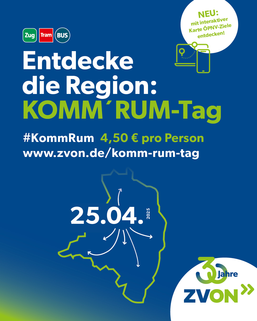 KOMM'RUM-Tag am 25. April - GVB - Görlitzer Verkehrsbetriebe